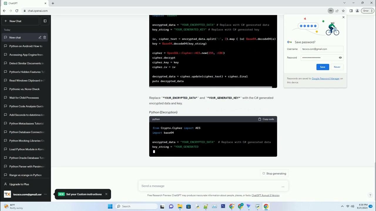 Compatible encryption between C and PHP ColdFusion Ruby Python - YouTube