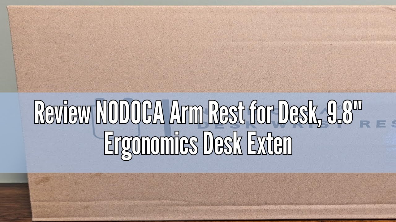 Review NODOCA Arm Rest for Desk, 9.8'' Ergonomics Desk Extender, Soft ...