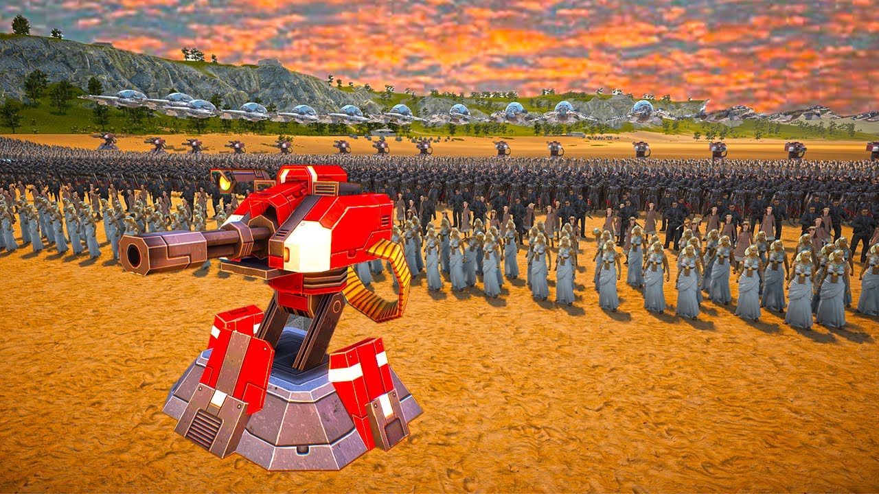 Turret Combat Level 3, Starfighter drone & Darth Vader Vs 3 Million ...