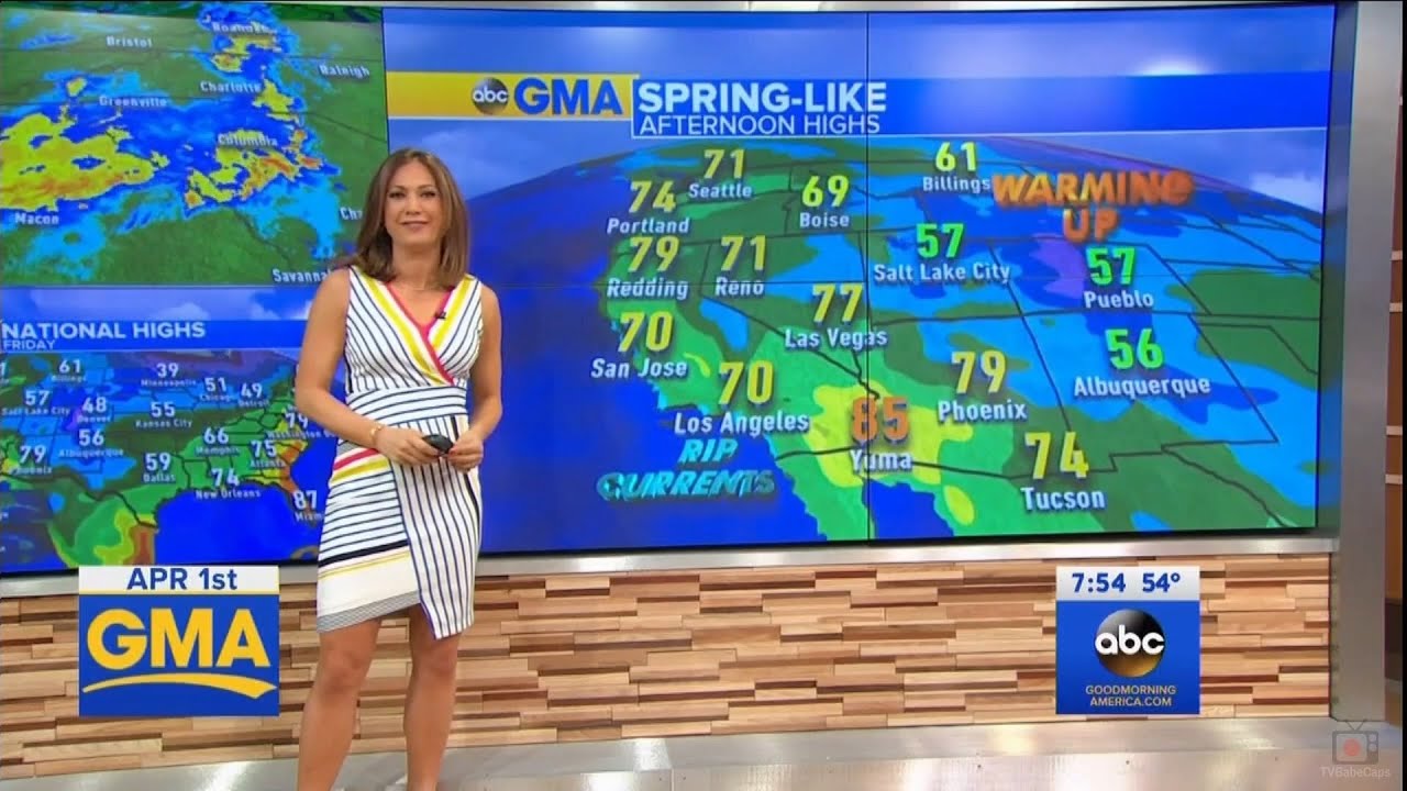 Ginger Zee - "Good Morning America" 04/01/2016 - YouTube