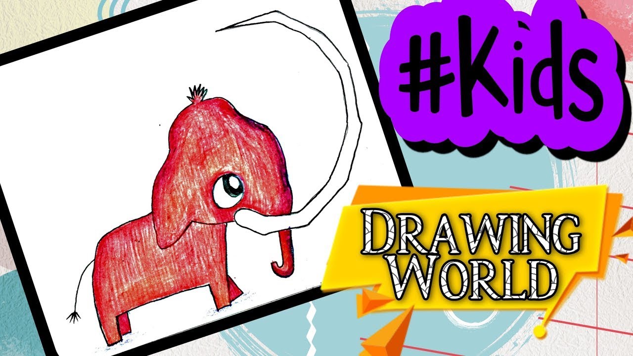 How to Draw a Woolly Mammoth – Easy Step By Step Drawing For Beginner ...
