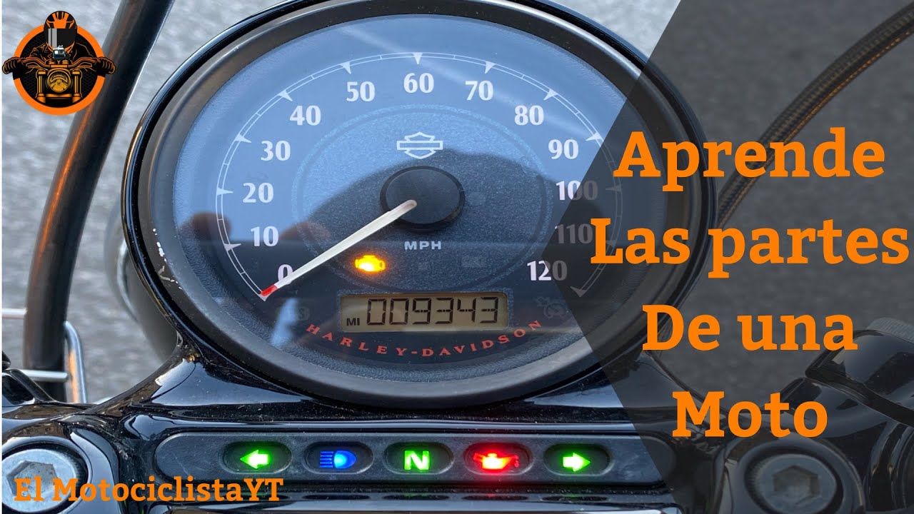 (Tutorial) cuales son las partes de una moto. - YouTube