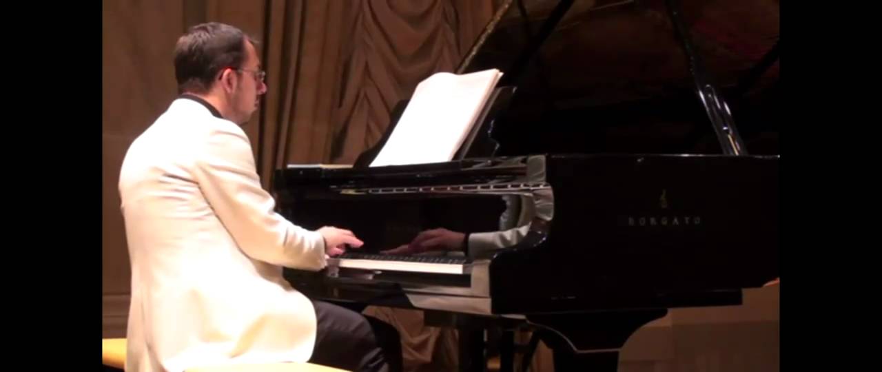 Silvio Celeghin plays Liszt, Il Profeta di Meyerbeer Part 2 with Doppio ...