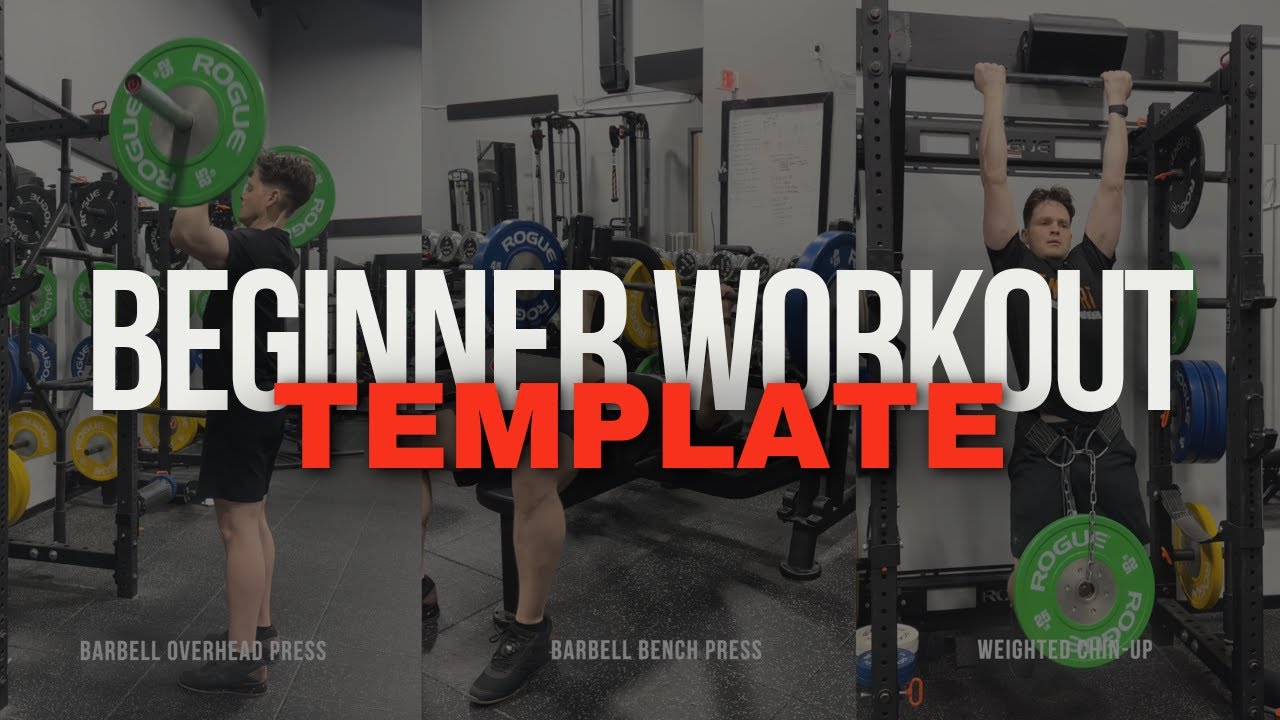 Strength Workout Template for Beginners (2024) - YouTube