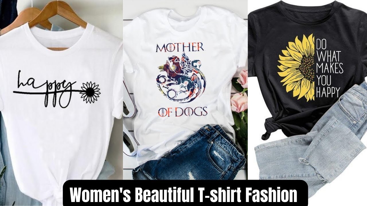 Unveiling the Latest Trends in Women's T-Shirt Fashion | Women's t ...