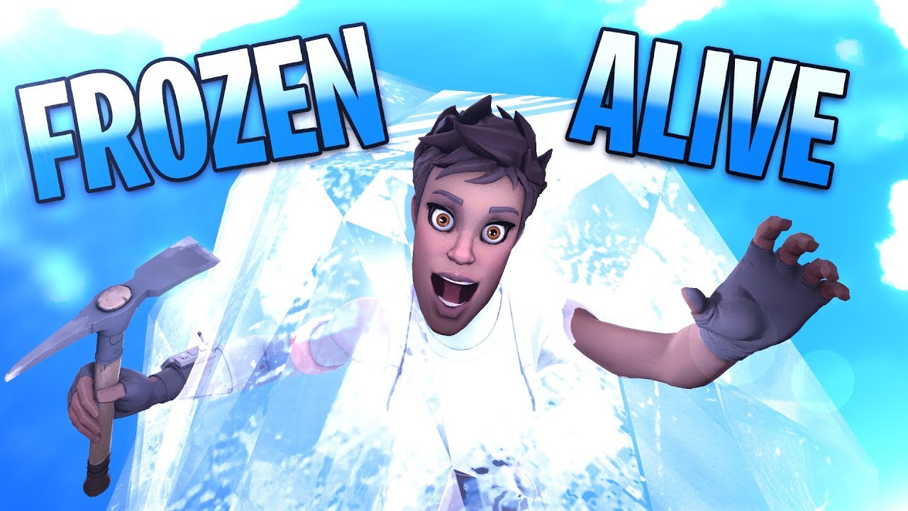 FROZEN ALIVE! Fortnite Funny Moments - YouTube