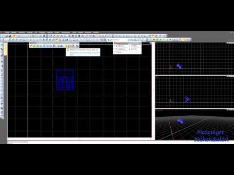 İdeCAD Merdiven Hesap Aksları Tanımlama - YouTube