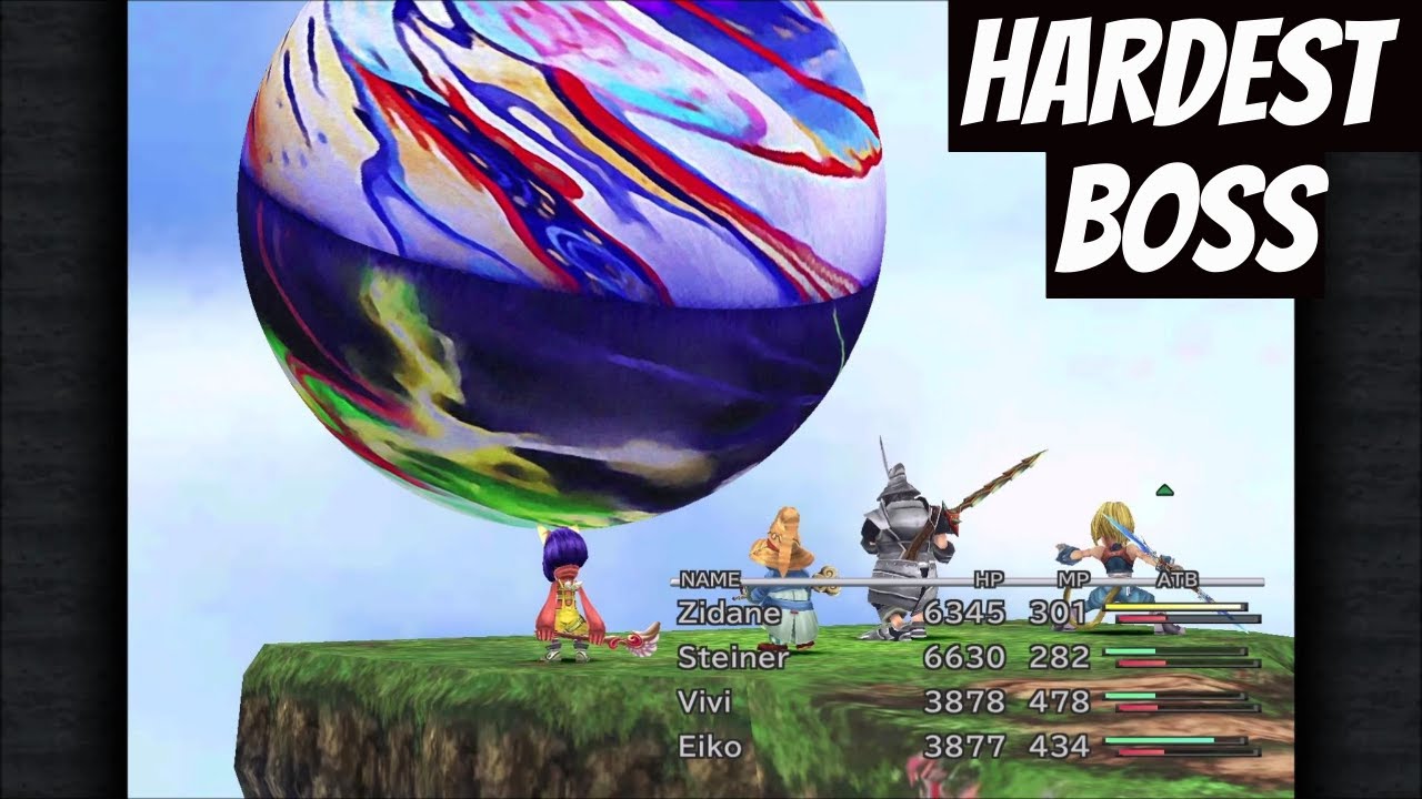 Final Fantasy IX Ozma Super Boss Fight - YouTube