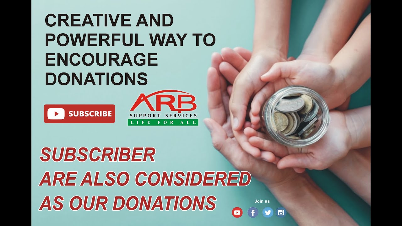 Creative and Powerful Way to Encourage Donations - YouTube