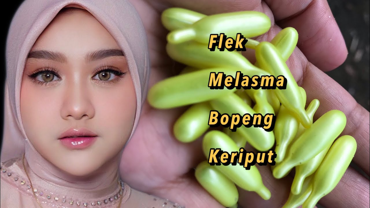 Wajah kendur Kencang tanpa tarik benang cukup oles ini | flek melasma tercabut sampai ke akar ...