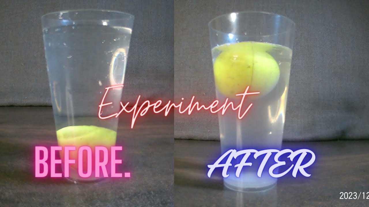 Best Sicence Experiment. #experiment #science #glass #water . - YouTube