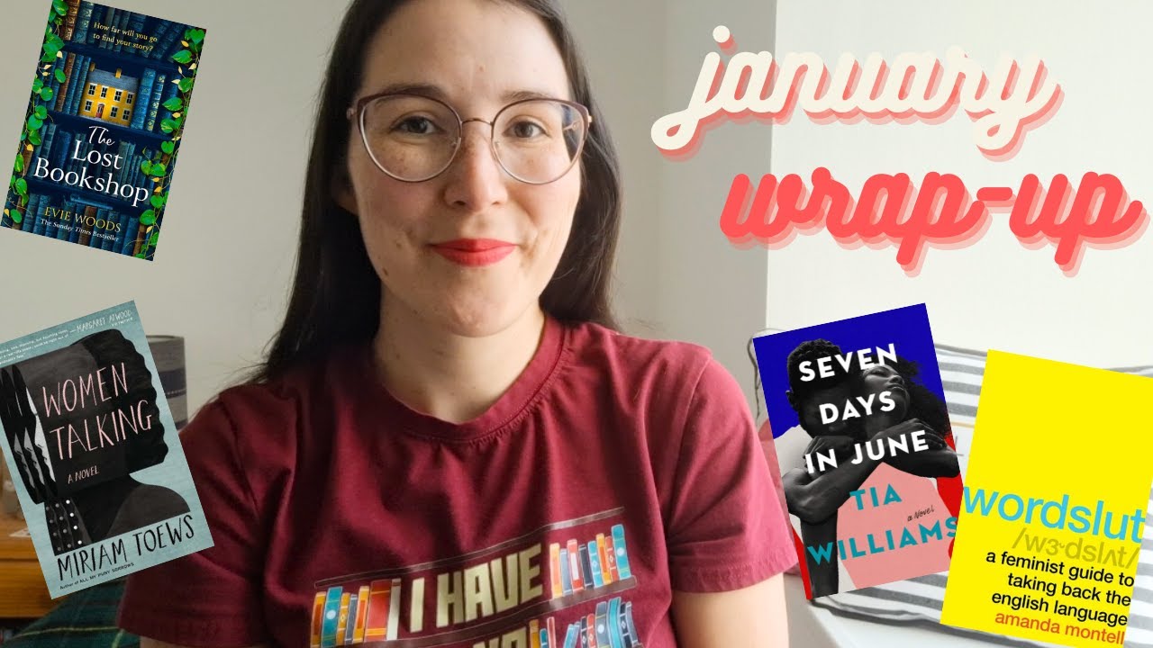 January Wrap Up - 12 books and stories! - YouTube