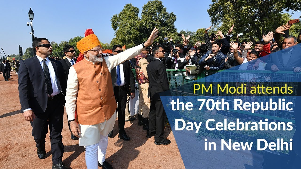 PM Modi attends the 70th Republic Day Celebrations in New Delhi | PMO ...
