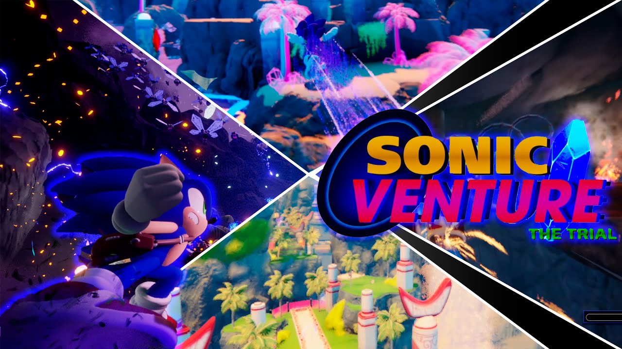 Sonic Venture: The Trial - Time Attack | [Dreams PS5] - YouTube