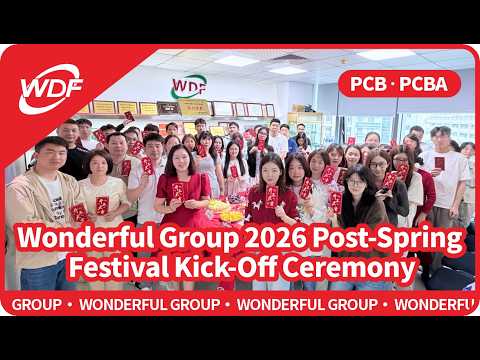 Wonderful Group 2026 Post-Spring Festival Kick-Off Ceremony