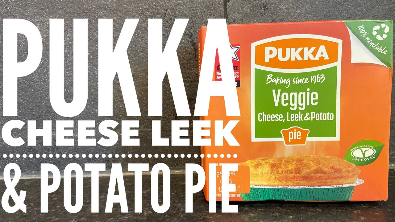 Pukka Pie Veggie Cheese Leek & Potato Review - YouTube