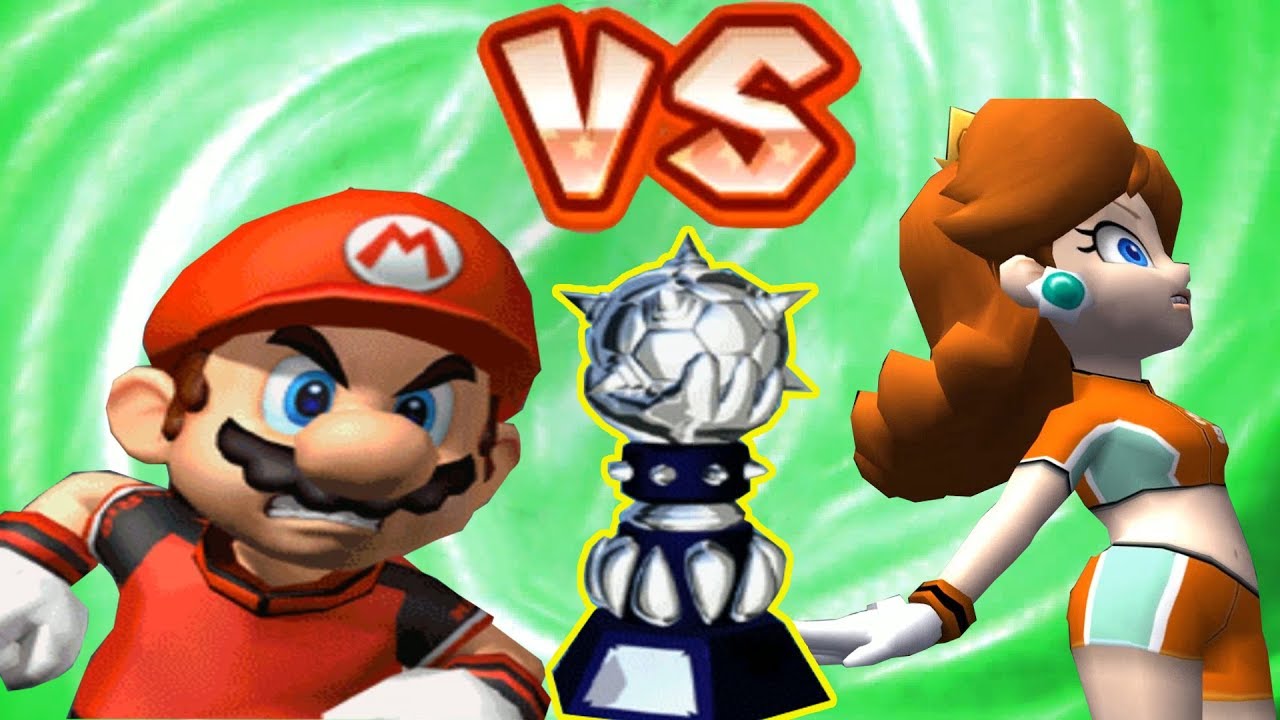 Super Mario Strikers - Mario Vs Daisy Round 1 (Professional Difficulty ...