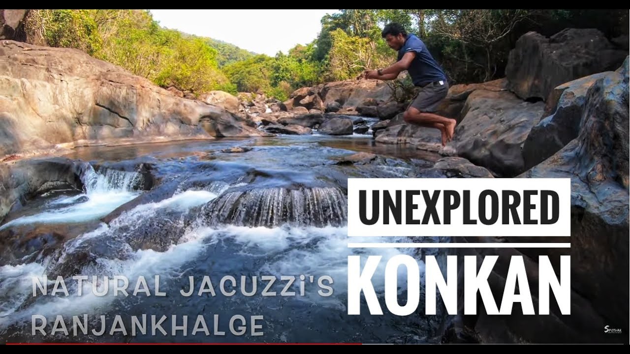 Natural Jacuzzis (Ranjankhalge) at Terekhol River with Konkani Ranmanus ...