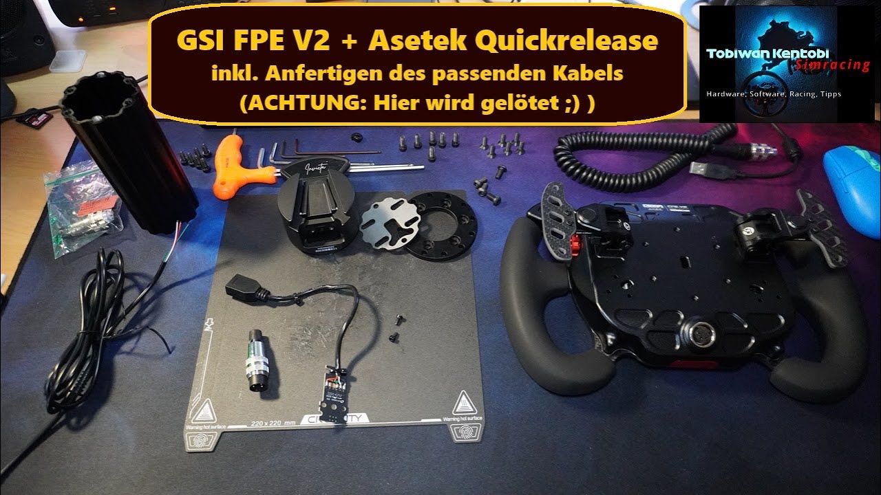 GSI FPE V2 + Asetek Quickrelease - inkl. Anfertigen des passenden ...