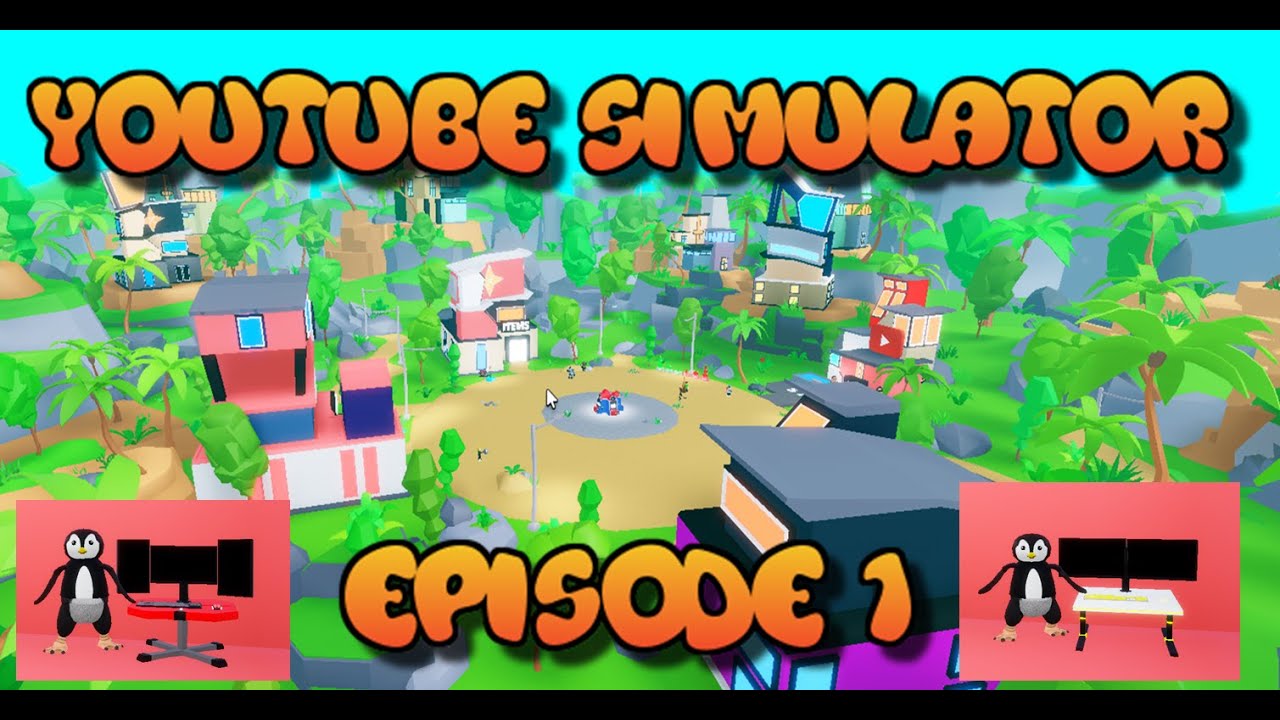 1K SUBS AND 100K VIEWS !!! - YouTube Simulator - Episode 1 - YouTube