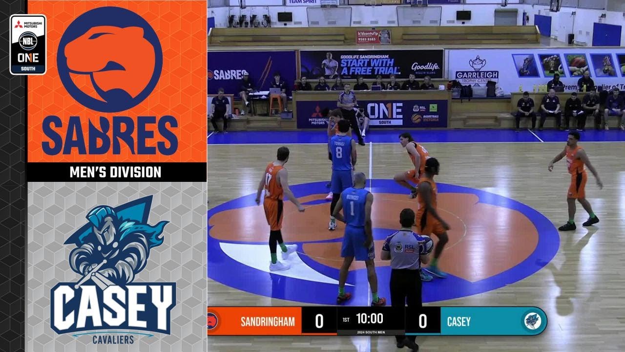 NBL1 Men | Sandringham Sabres vs. Casey - Game Highlights - YouTube