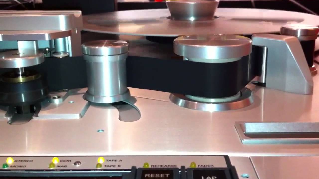 A820 1" 2 channel - The ULTIMATE audio format by Studer - YouTube