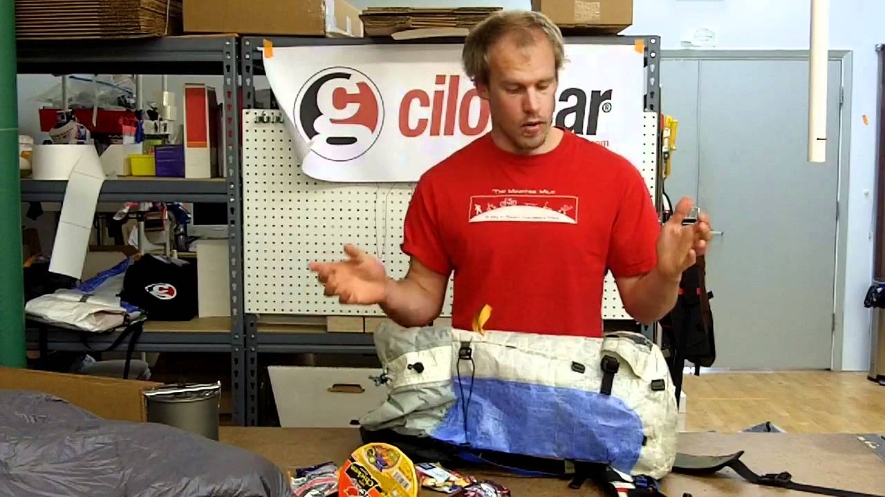 Kyle Dempster talks about his CiloGear 30L NWD WorkSack - YouTube