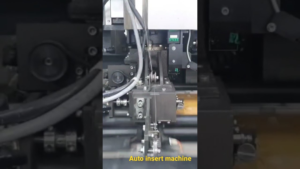 Auto insert machine(AI) - YouTube