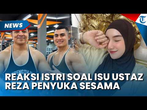 SEBUT ROMANTIS, Indri Giana Tegaskan Isu Ustaz Riza Penyuka Sesama Jenis Fitnah