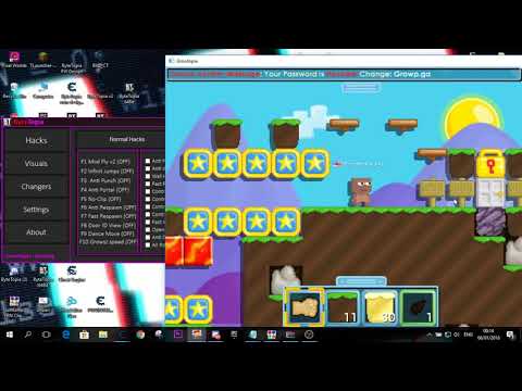 Growtopia Hack Trainer 2 78 ByteTopia V2 - YouTube