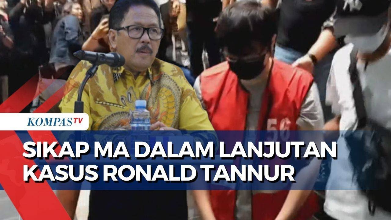 MA Bentuk Tim Pemeriksa Majelis Kasasi Perkara Ronald Tannur Kasus ...