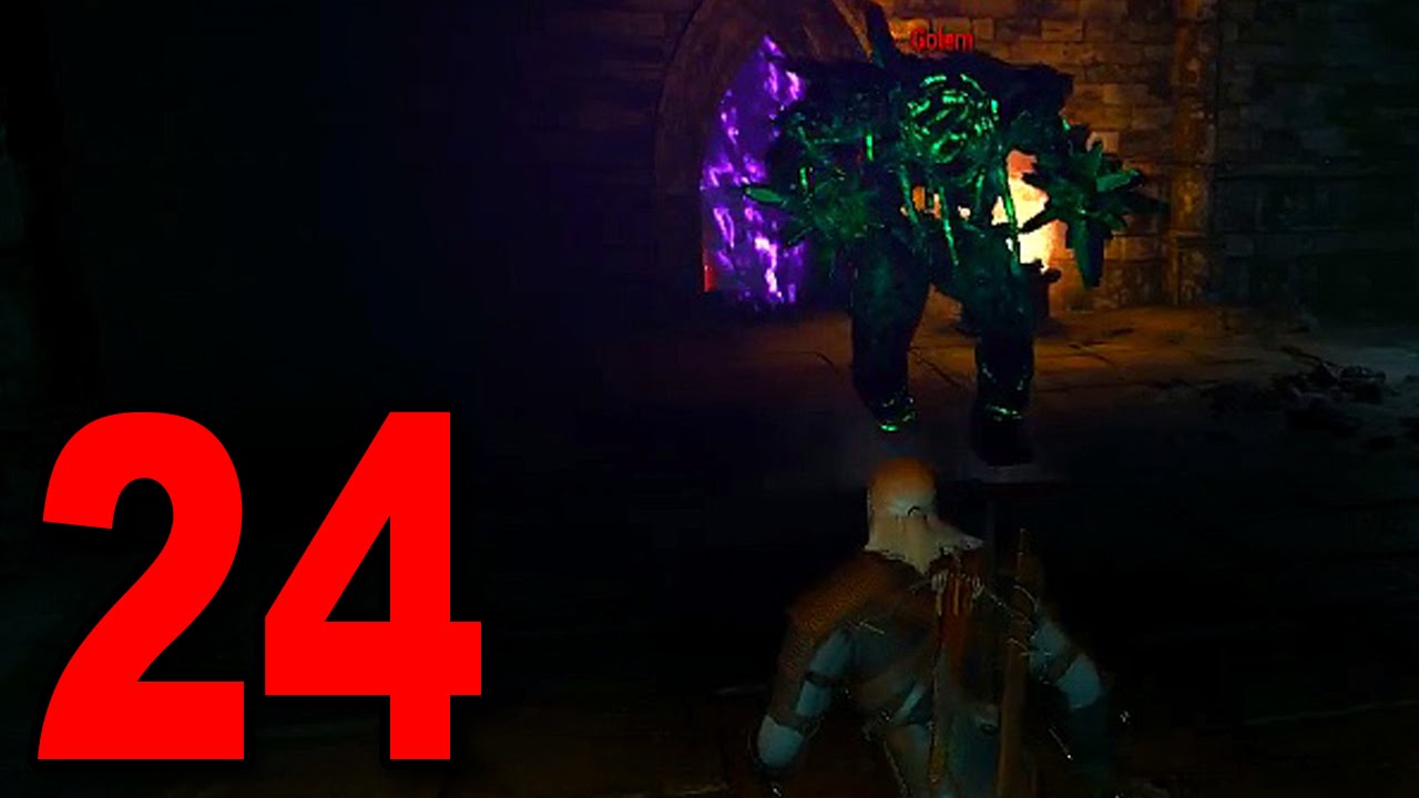 The Witcher 3 - Part 24 - GOLEM BOSS! (Let's Play / Walkthrough / Guide ...