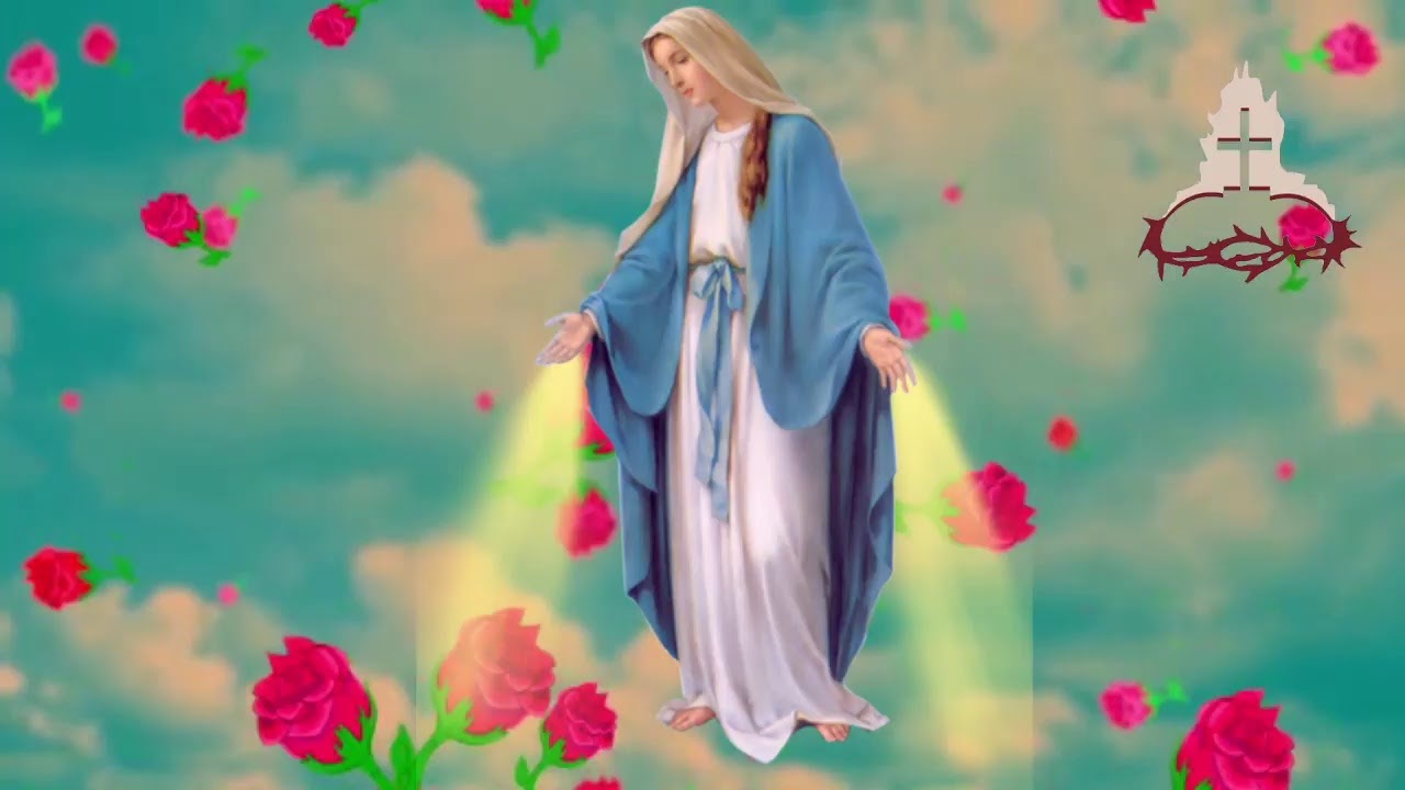 Ofrecimiento de flores. Rosario a Santa María - YouTube