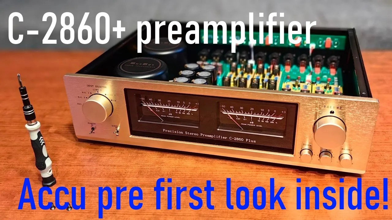 Gold & Gold: Accuphase based C-2860+ Plus Musymys preamp first look ...