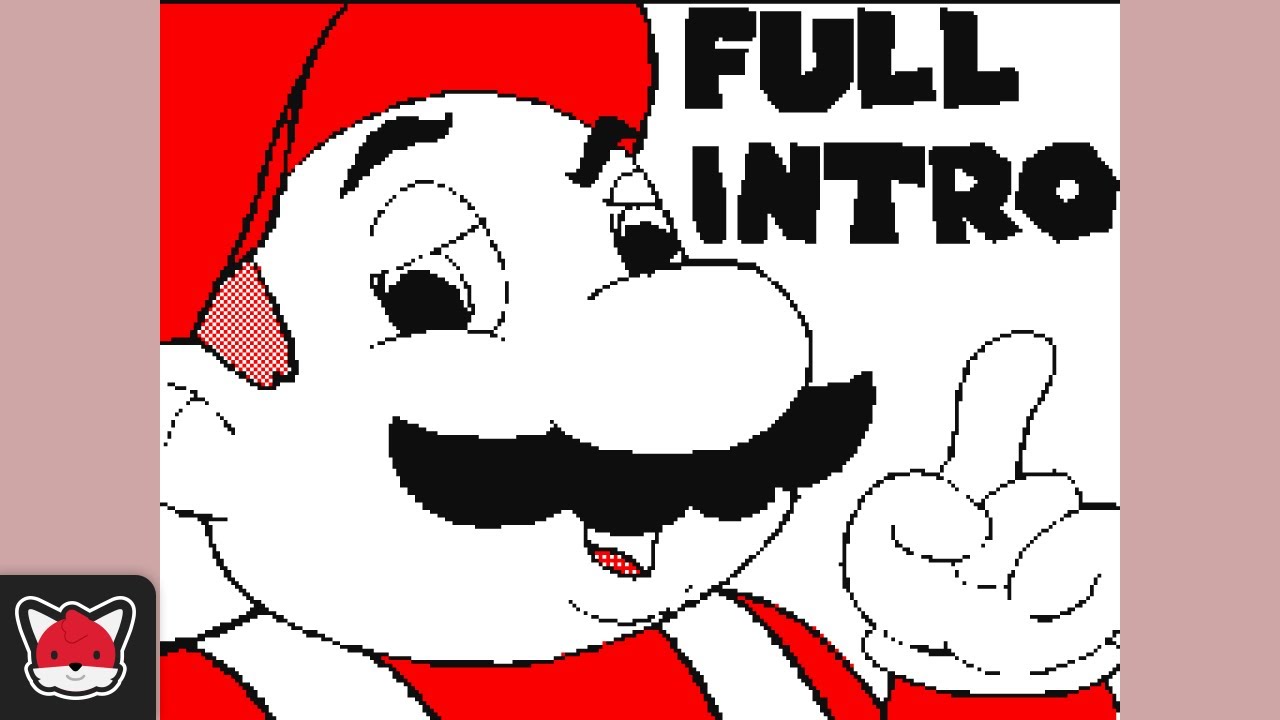 Hotel Mario Intro remade as a Flipnote! - YouTube