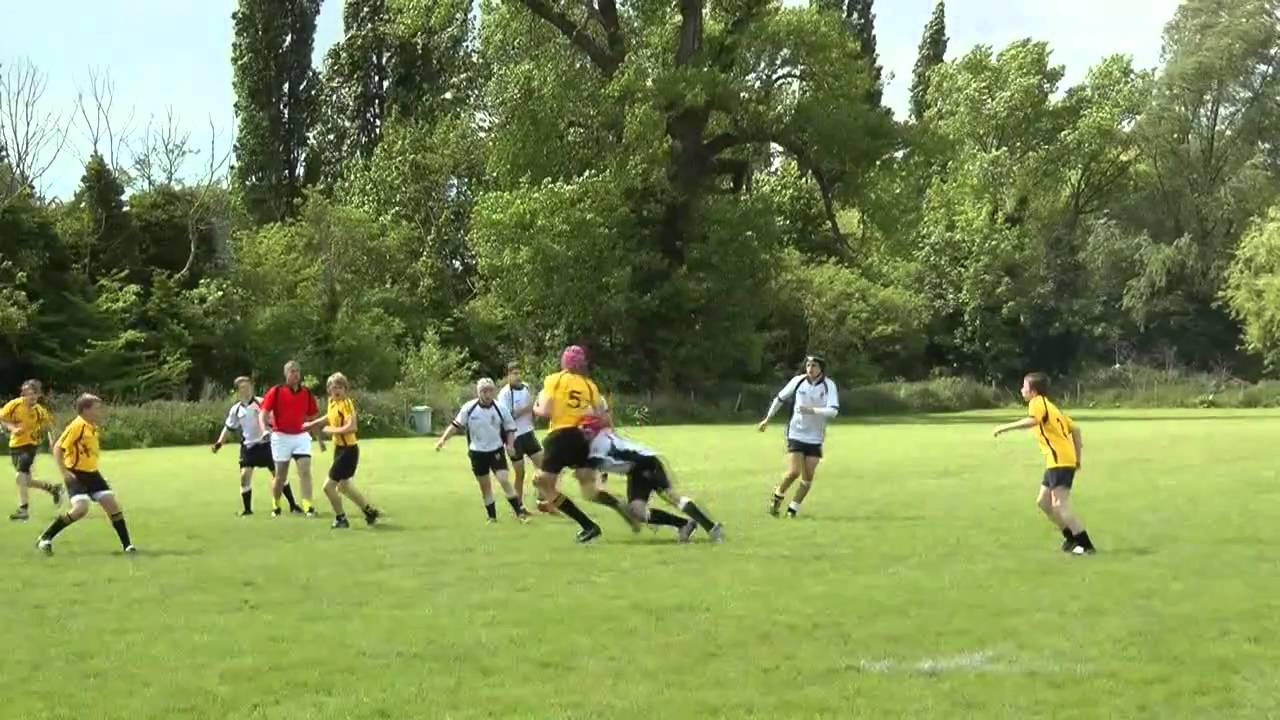 Ethan's big Rugby Hit - massive tackle!! - YouTube