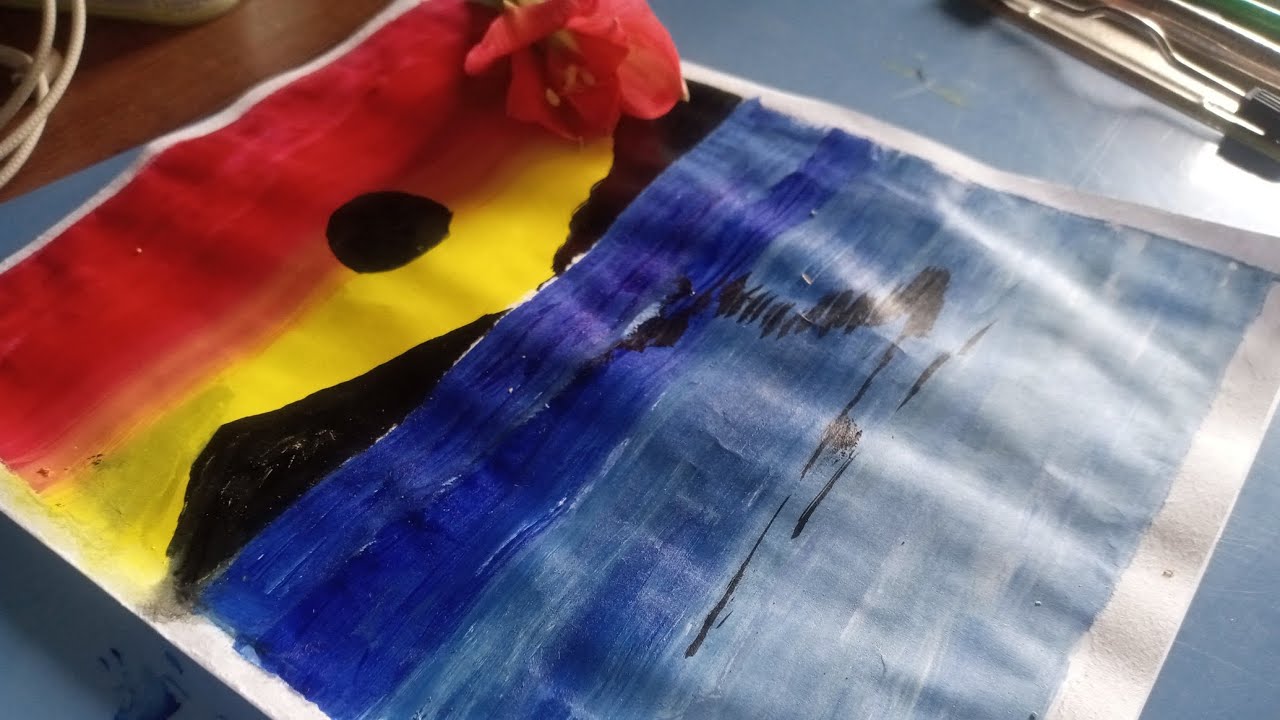 Drawing with paint easy way Art By Nova#drawing #viral #like # ...