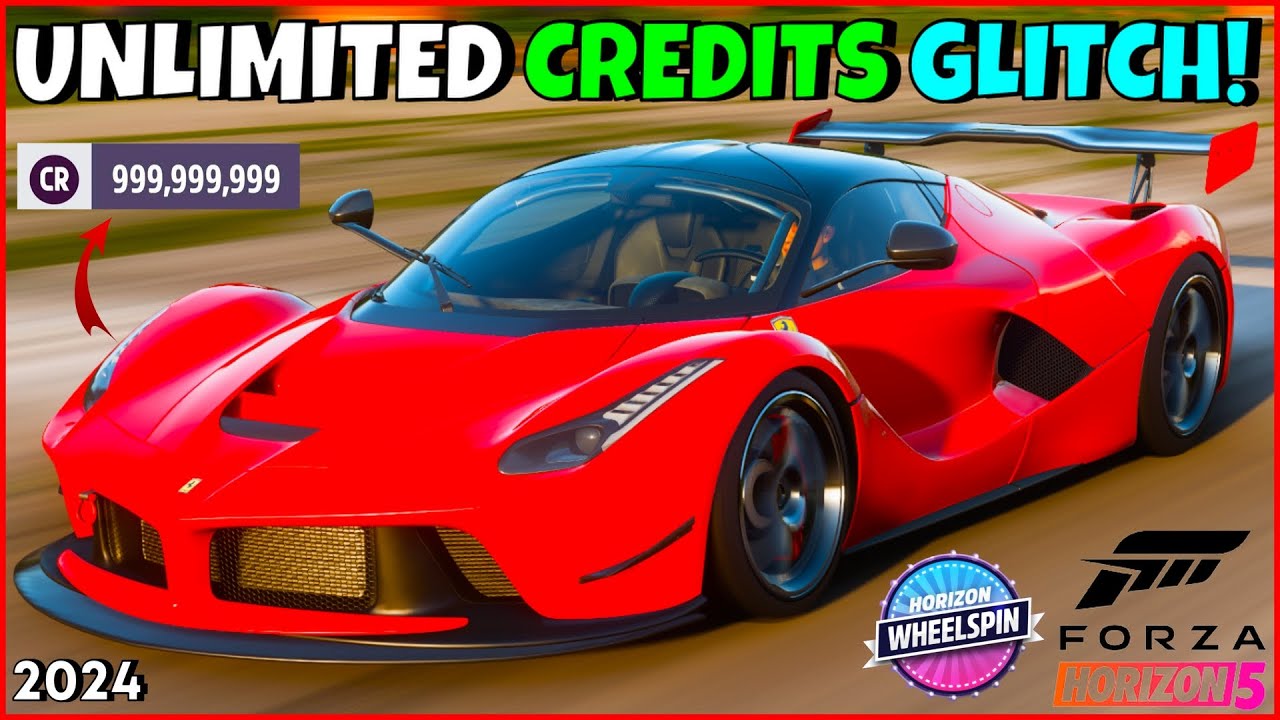 Forza Horizon 5 Unlimited Credits Money Glitch - No Ban - YouTube
