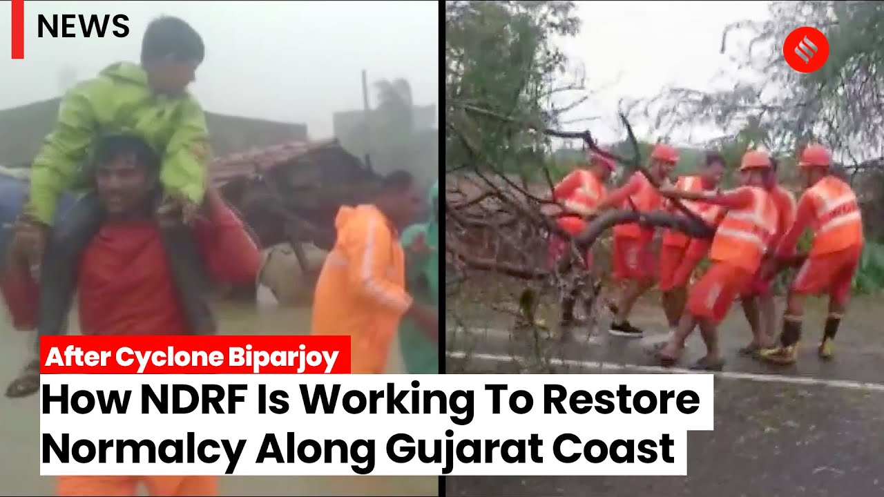 Cyclone Biparjoy Aftermath: NDRF Team Help Restore Normalcy After ...
