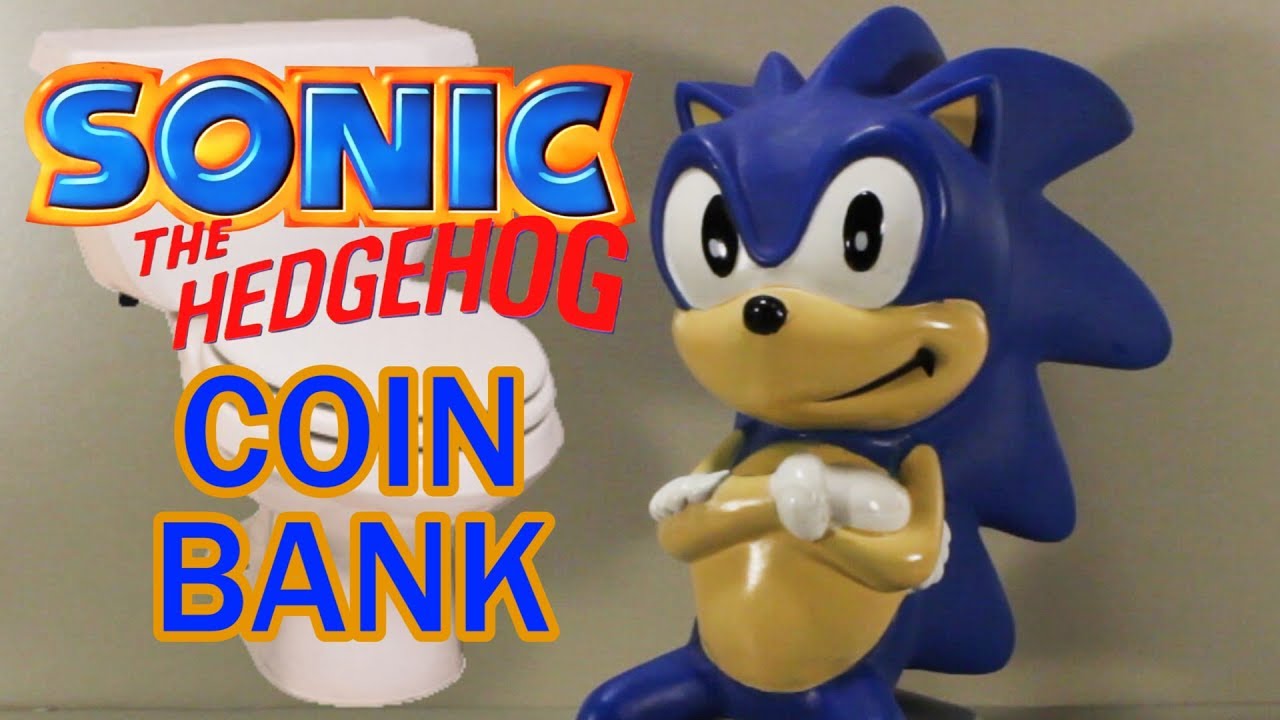 1993 Sonic the Hedgehog Piggy Bank by Happiness Express Review - YouTube