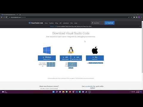 Installing Visual Studio Code Tutorial - YouTube