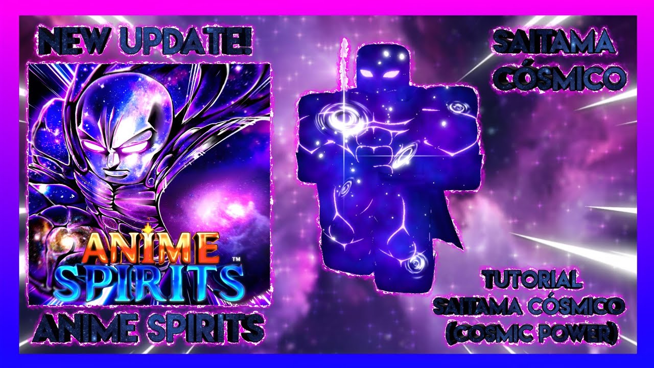 Anime Spirits! Nova Atualização: Saitama Cósmico; Tutorial Como Pegar e ...