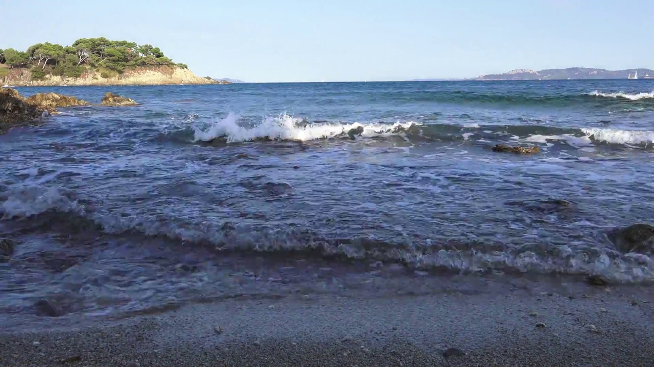 Waves ASMR 4K - Sea waves sounds crashing on the beach - YouTube