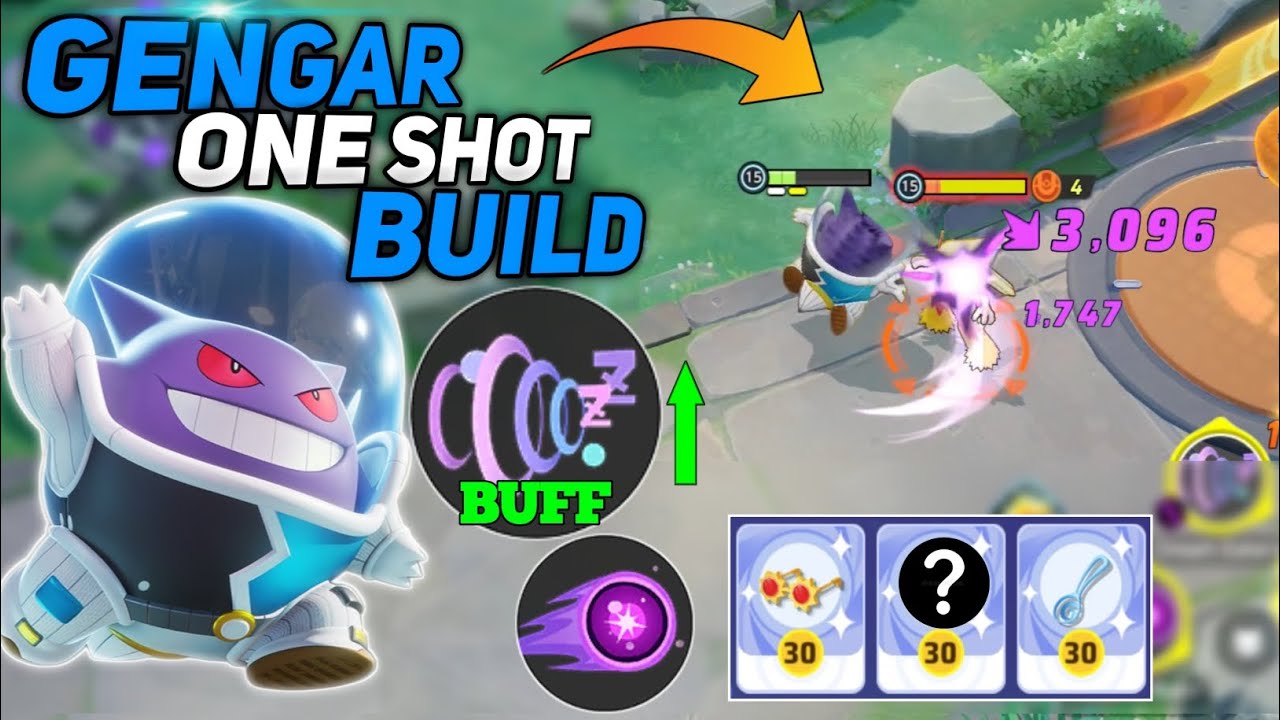Try this build of Gengar to deal One Shot Damage with Dream Eater! Best ...