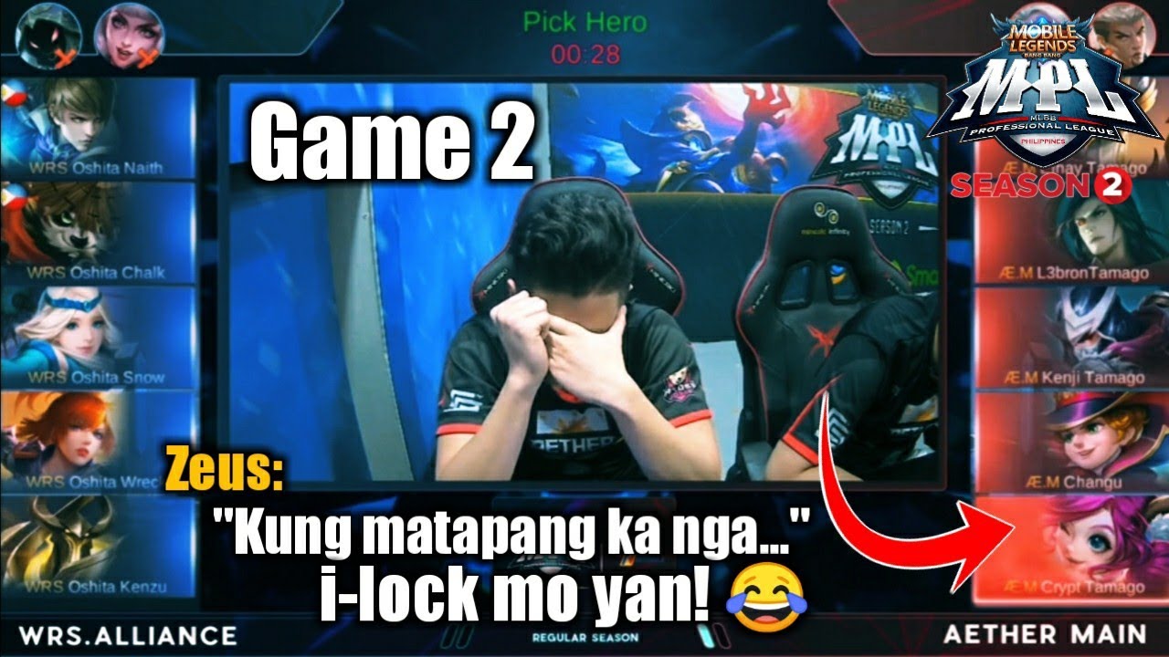 Game2 Aether Main VS White Rascals MANIAC is REAL | MPL-PH S2 Week6 ...