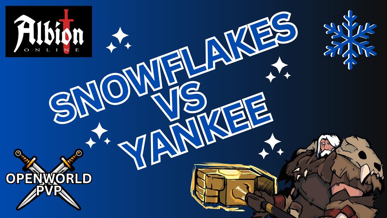 Snowflakes vs YANKEE // ALBION ONLINE SMALLSCALE PVP - YouTube