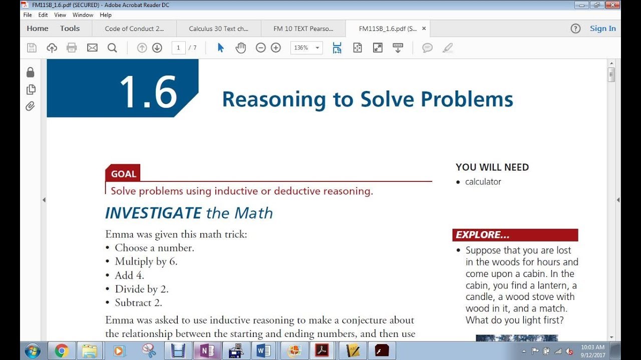 FM 20 1 6 Reasoning To Solve Problems Inductive And Deductive Reasoning FM 20 1 6 Reasoning To Solve Problems Inductive And Deductive Reasoning