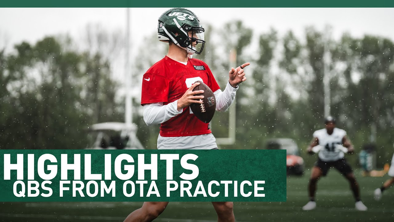Quarterback Highlights From OTA Practice | The New York Jets | NFL ...