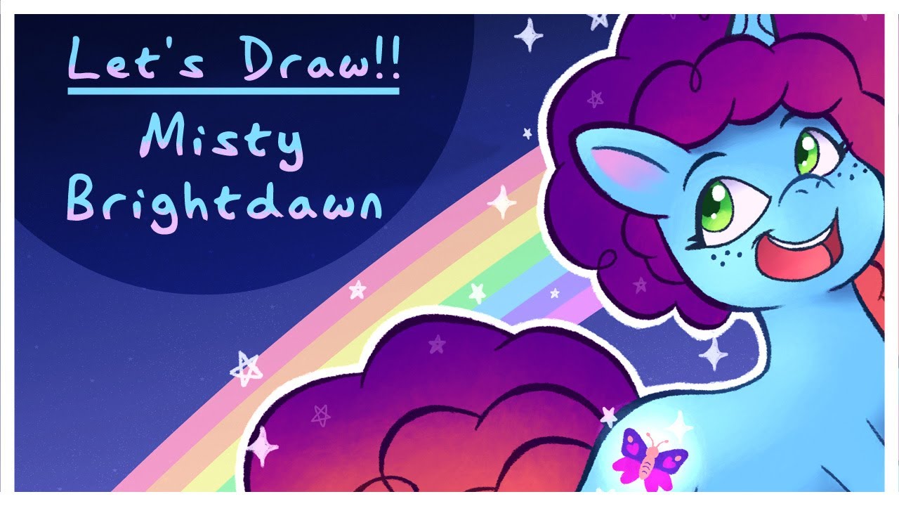 Let's Draw!! - Misty Brightdawn Speedpaint - YouTube