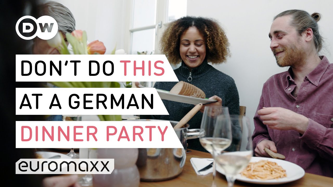 Rules & Rituals: How to Survive Your Average German Dinner Party - YouTube